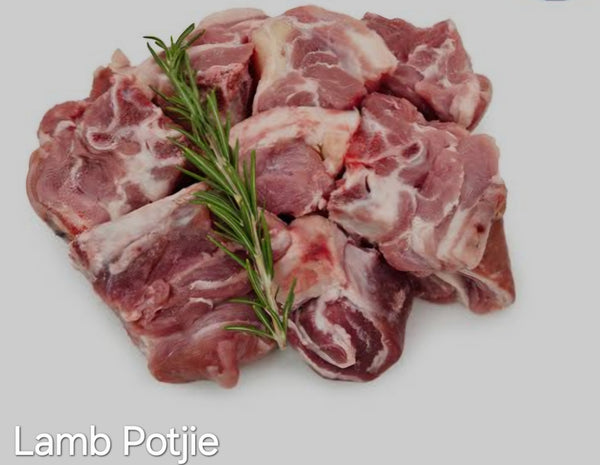 SHEEP LAMB POTJIE (STEW) (1 X 1kg) – ONDERSTEPOORT BUTCHERY