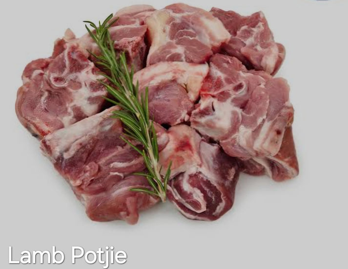 SHEEP LAMB POTJIE (STEW) (1 X 1kg) – ONDERSTEPOORT BUTCHERY